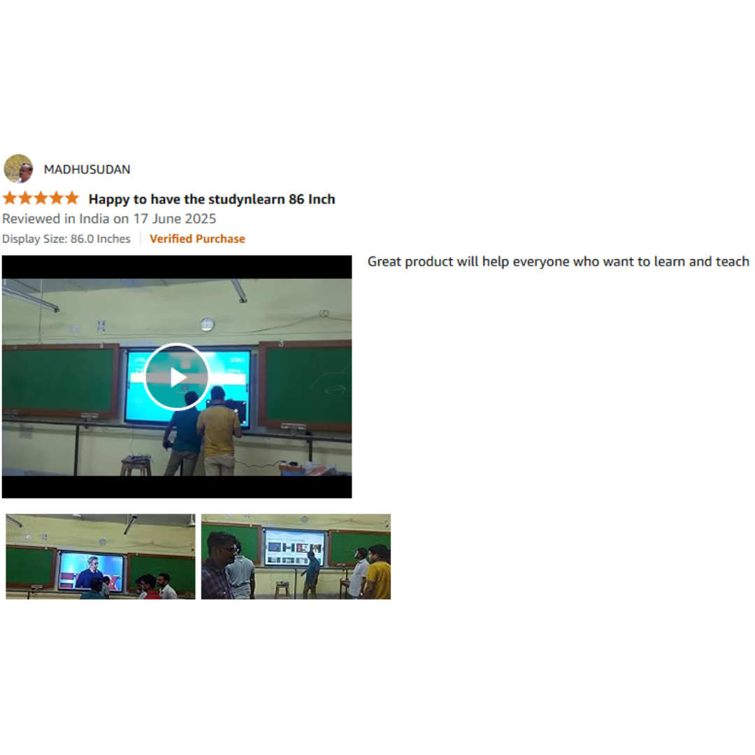 SNL Best Interactive Flat Panels – 55" to 86" Smart Classroom Displays